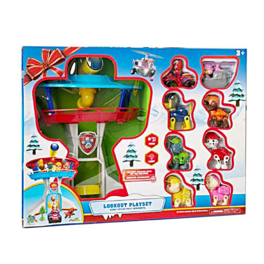 برج مراقبت سگ های نگهبان Paw Patrol Dog Lookout Playset