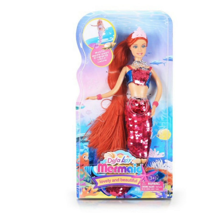 عروسک باربی پری دریایی Mermaid Defa Lucy - قیمت و خرید