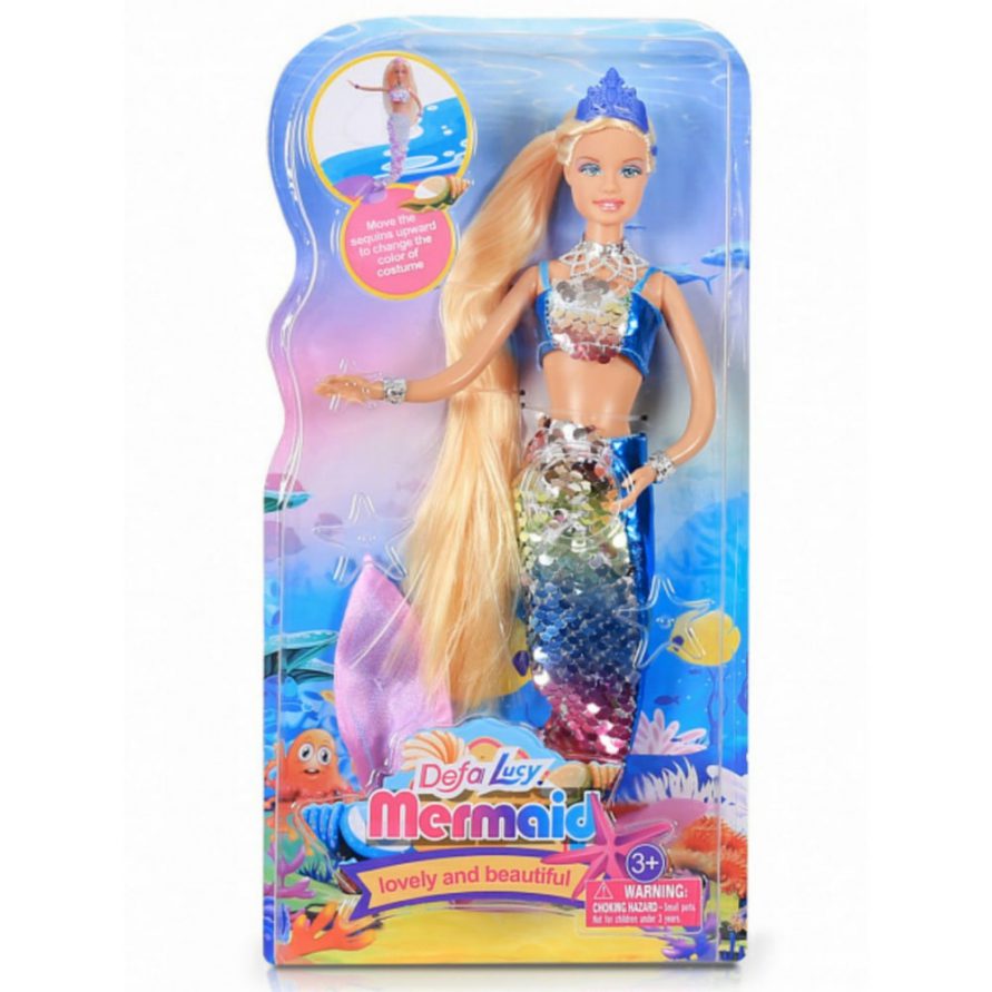 عروسک باربی پری دریایی Mermaid Defa Lucy - قیمت و خرید