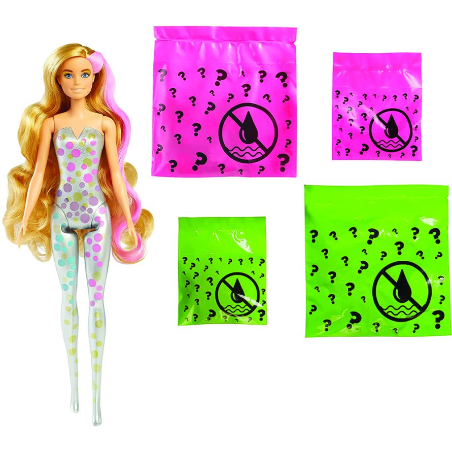 باربی سوپرایزی Mattel Barbie Colour Reveal