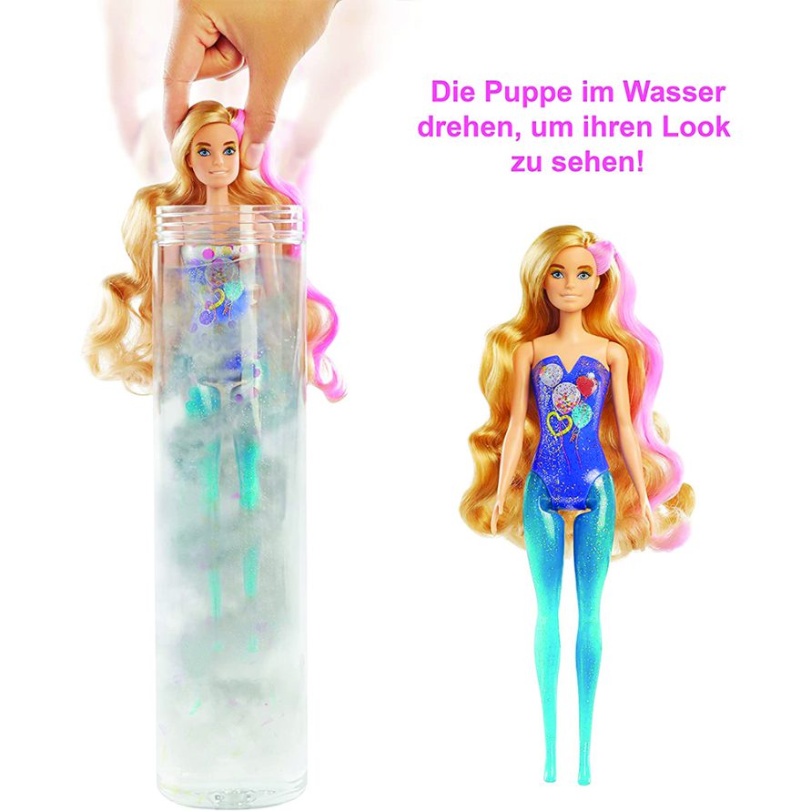 باربی سوپرایزی Mattel Barbie Colour Reveal