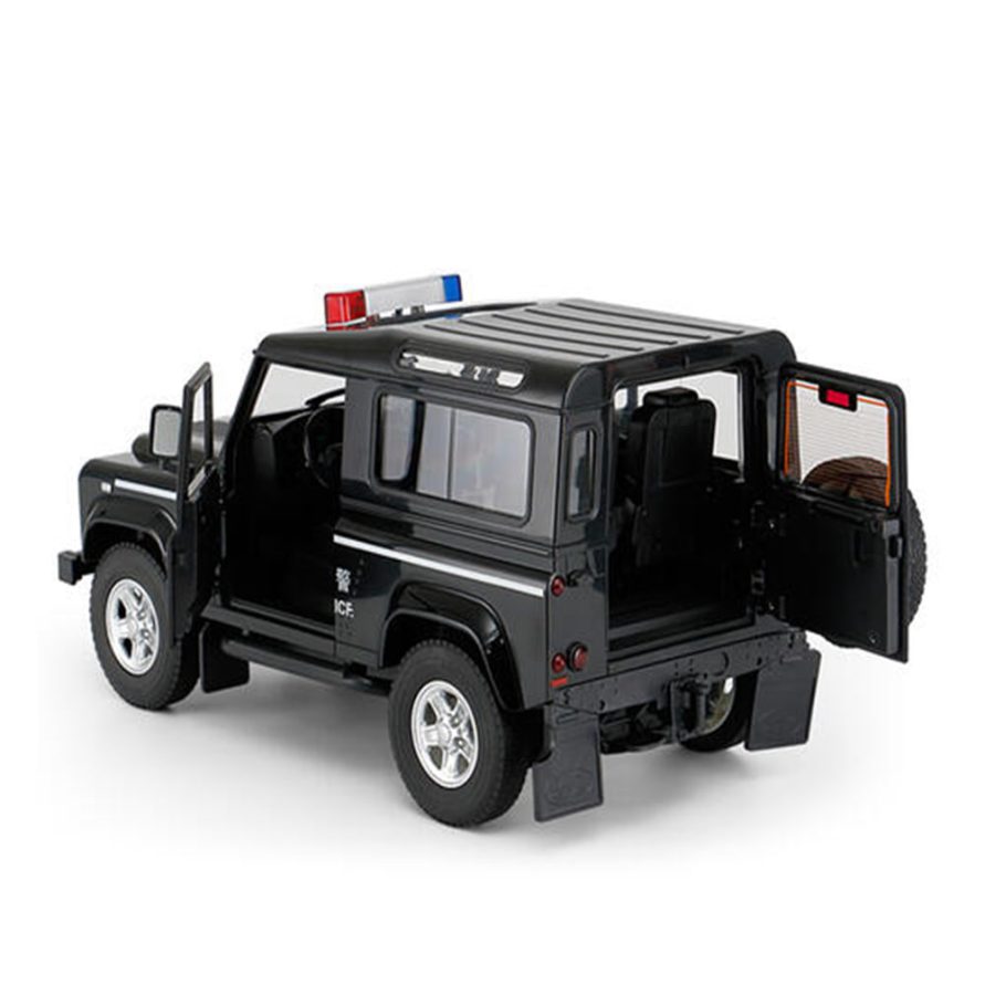 ماشین لندرور پلیس کنترلی RASTAR Land Rover Defender 78470
