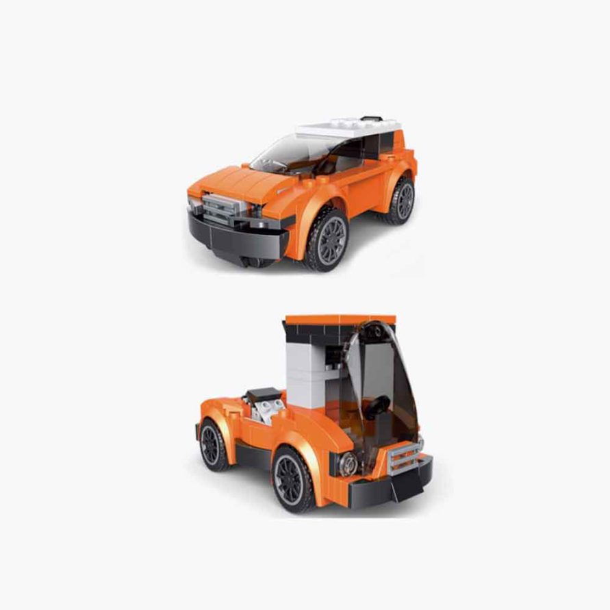 خرید لگو چندگانه لیفتراک دکول Decool Multificence Forklift Lego کد 31028