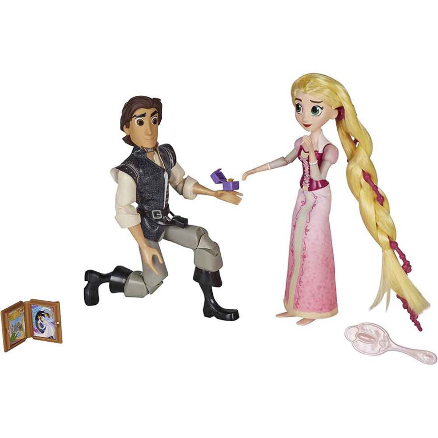 خریدعروسک راپونزل و یوجین Disney Tangled The Series Royal Proposal