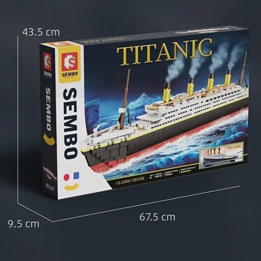 لگو کشتی تایتانیک 0400 SEMBO BLOCK TITANIC