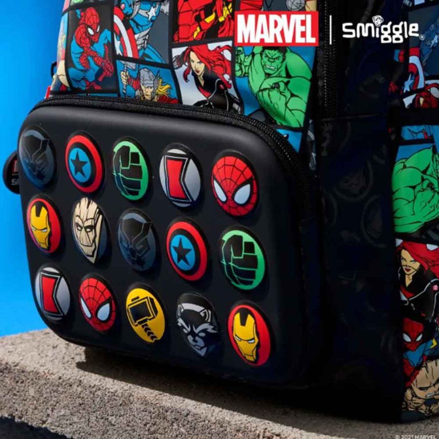 خرید کوله پشتی طراح مارول از برند Smiggle