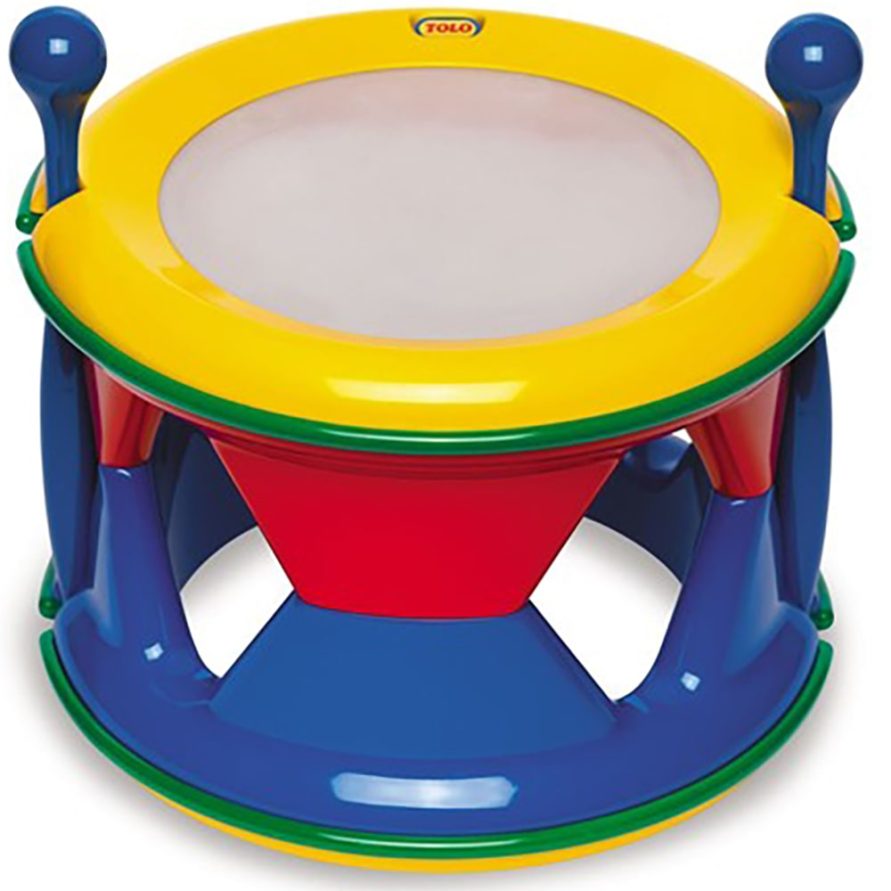 خرید اسباب بازی طبل دوطرفه TOLO 89651